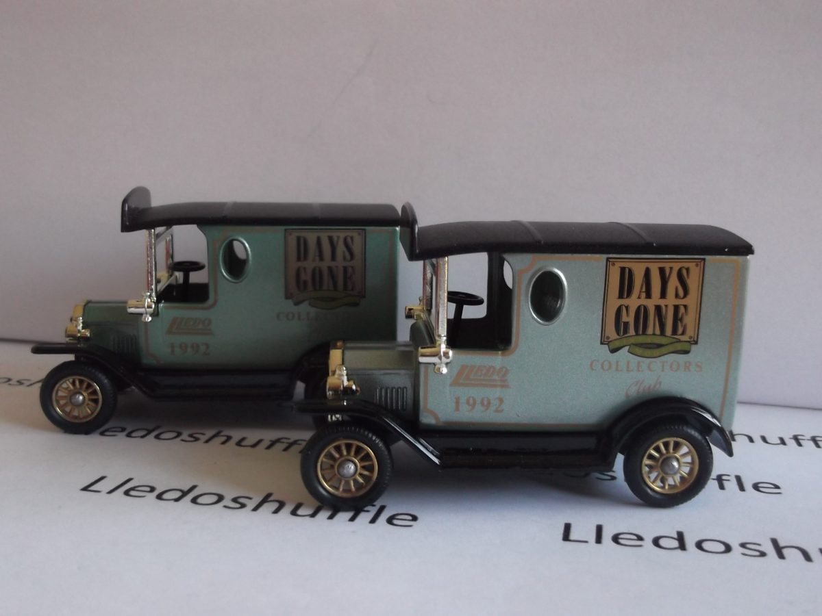 DG06106, Model T Ford Van, Days Gone Collectors Club, Year Model 1992 ...