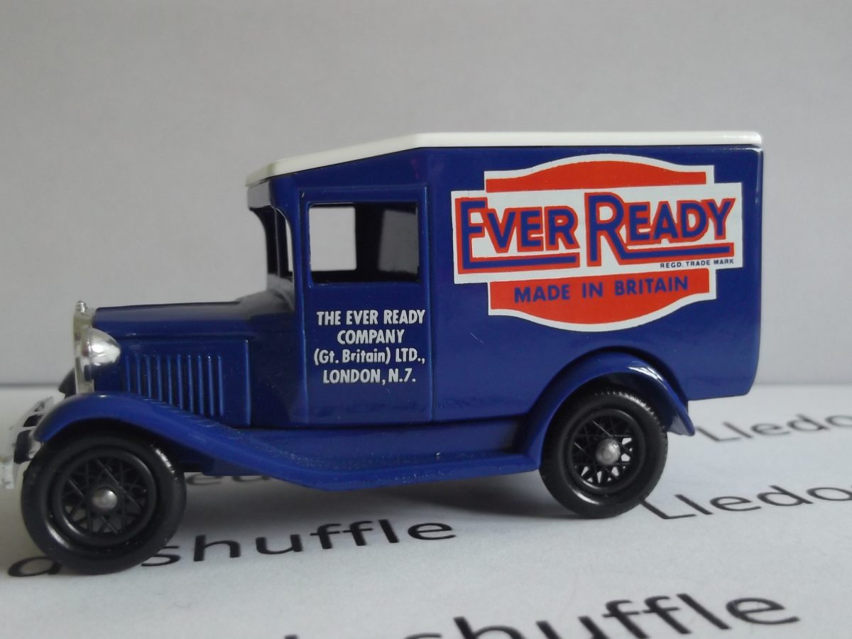 DG13018, Model A Ford Van, Ever Ready, Made in Britain, The Ever Ready ...