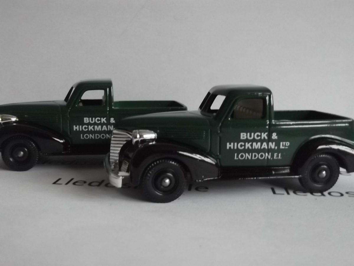 DG36000, Chevy Pick Up, Buck & Hickman – Lledo Models