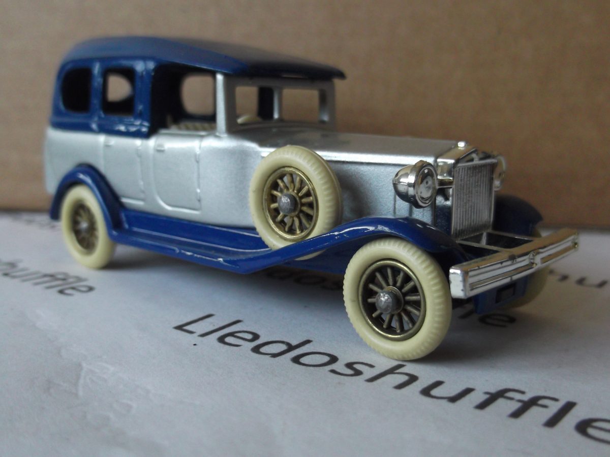 DG025, Code 3, Rolls Royce Silver Ghost Barker, Silver with blue roof ...