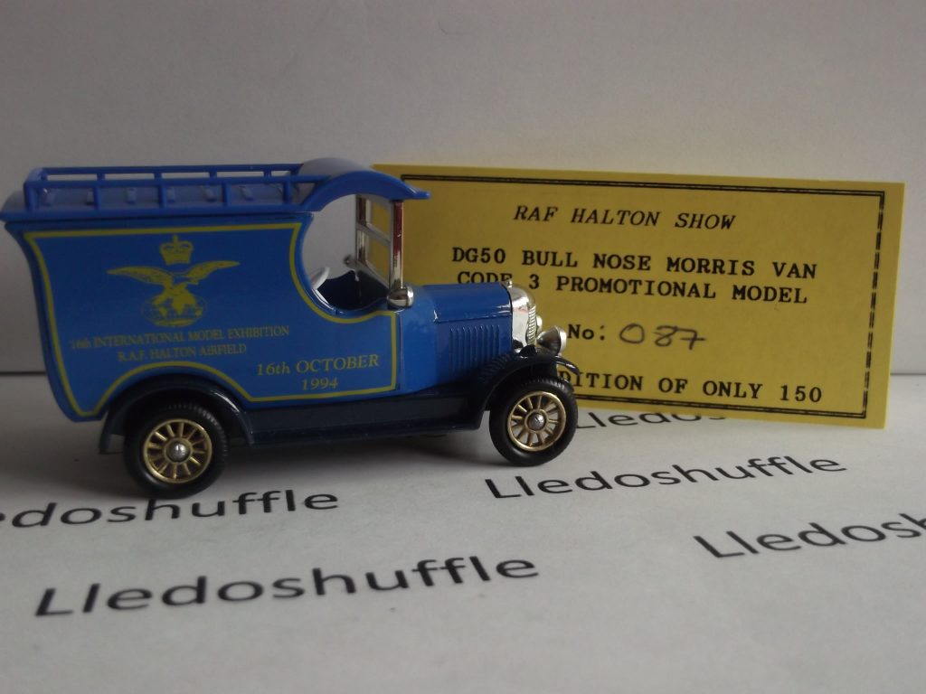 LP050, Code 3, Bull Nose Morris Van, 16th International Model ...