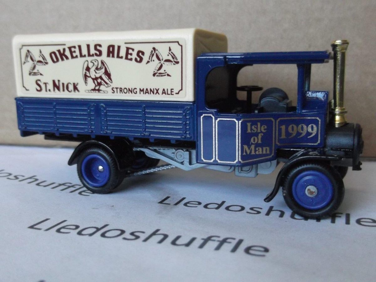 PV091, Code 3, Foden Steam Wagon, Okells Ales, St. Nick, Strong Manx ...