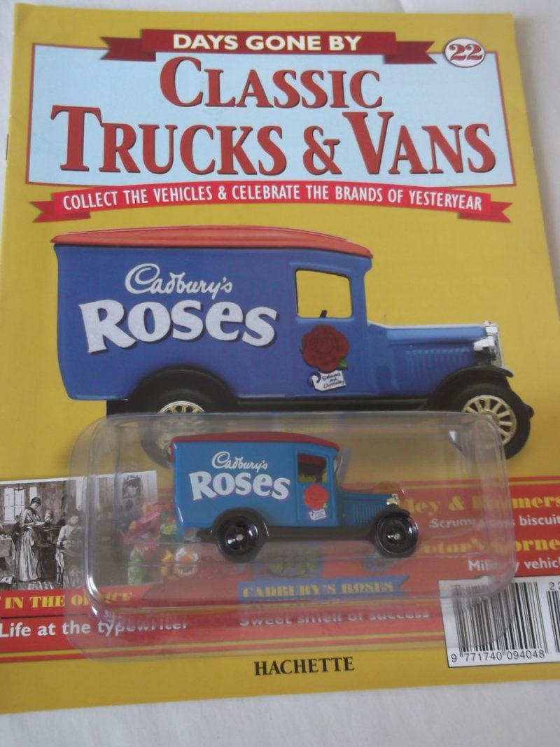 Issue 22, Cadbury’s Roses, DG21062, Chevrolet Van – Lledo Models