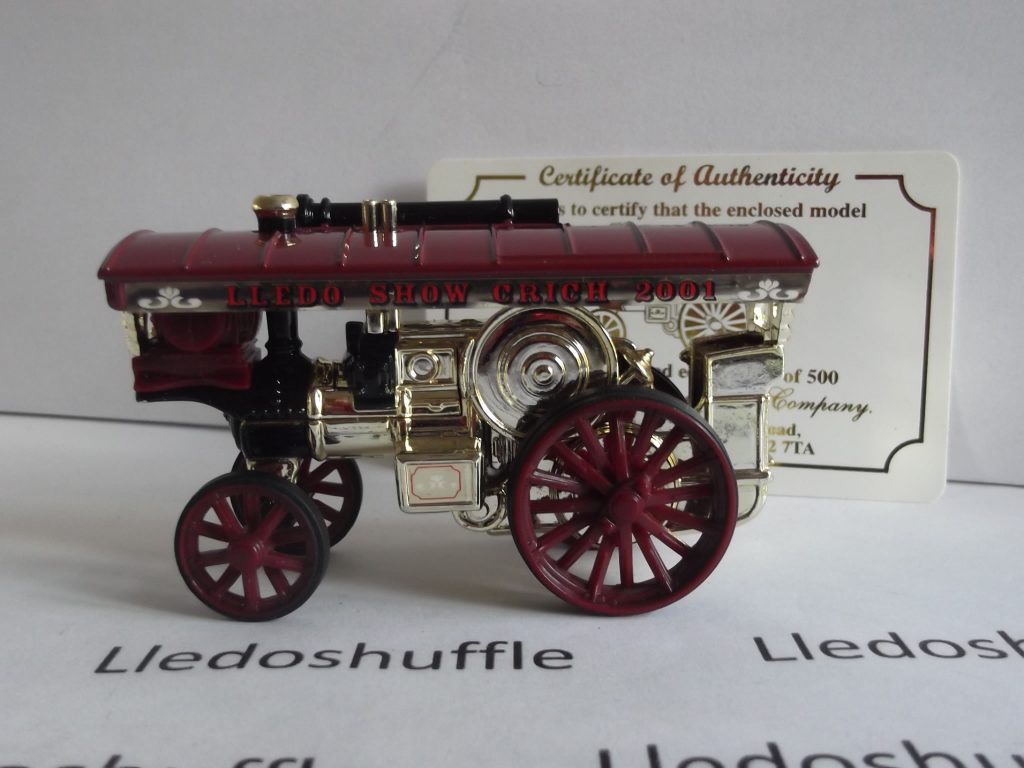 SP125-1001, Burrell Showmans Road Locomotive, Lledo Show, Crich 2001 ...