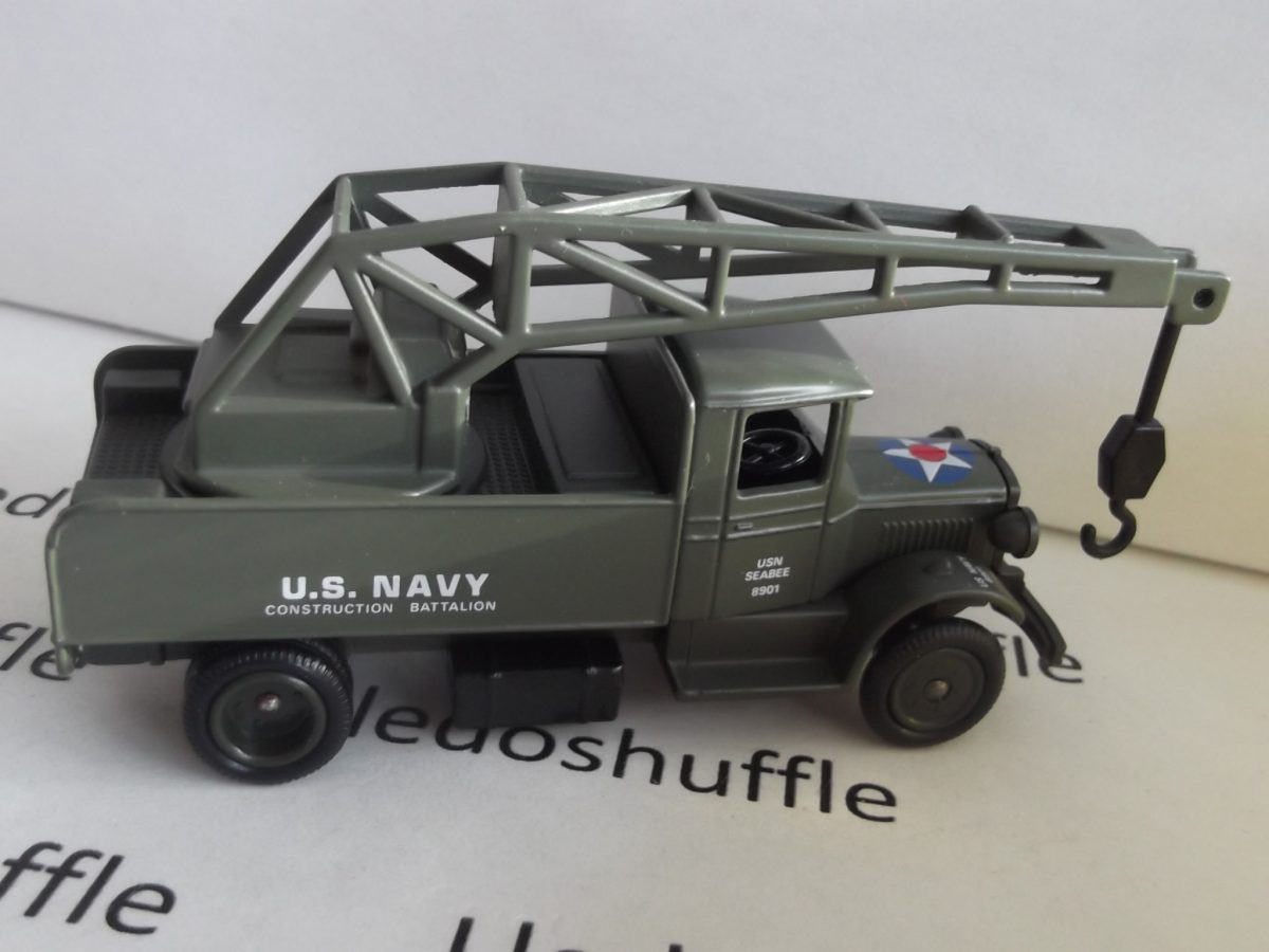DG40003, Mack Crane Truck, US Army – Lledo Models