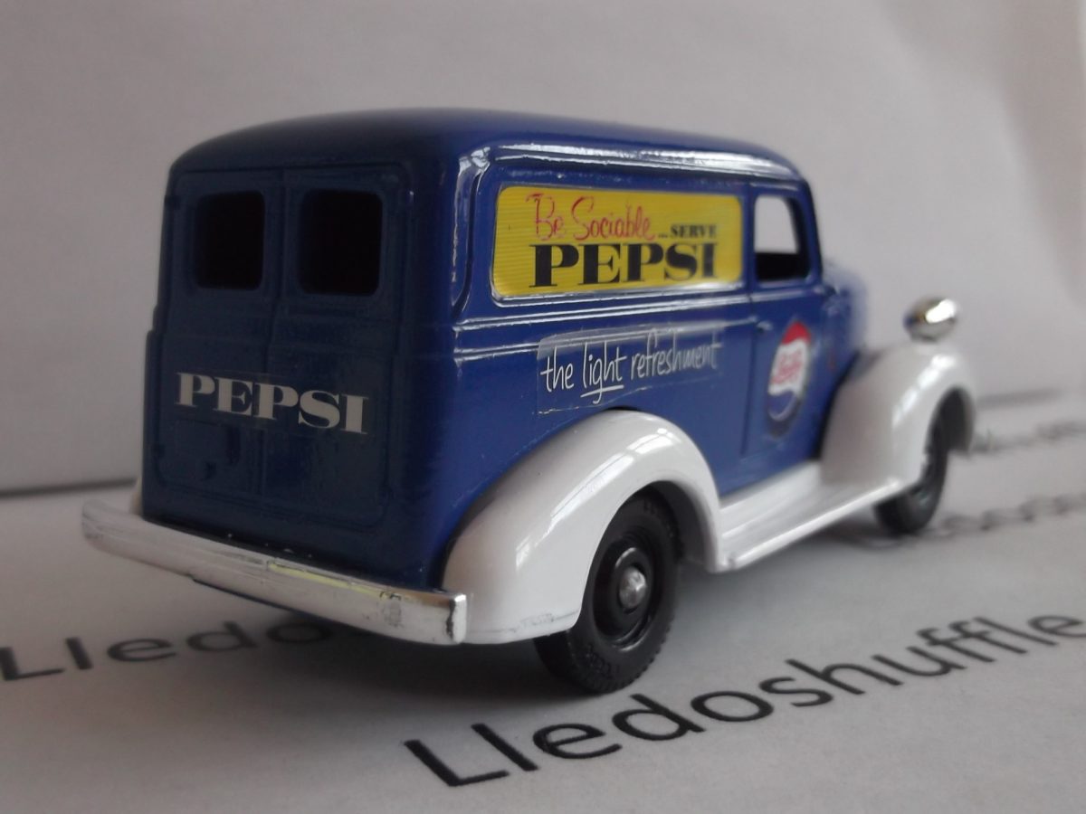 Lledo Pre-Production DG93, Dodge Panel Van, Pepsi Cola, Be Sociable ...