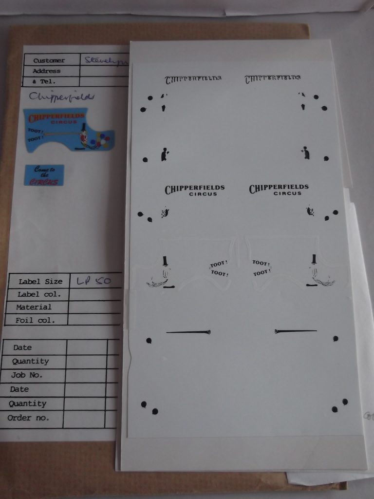 Lledo Bromides, Casting Plates and Printing Design for SP50049 ...