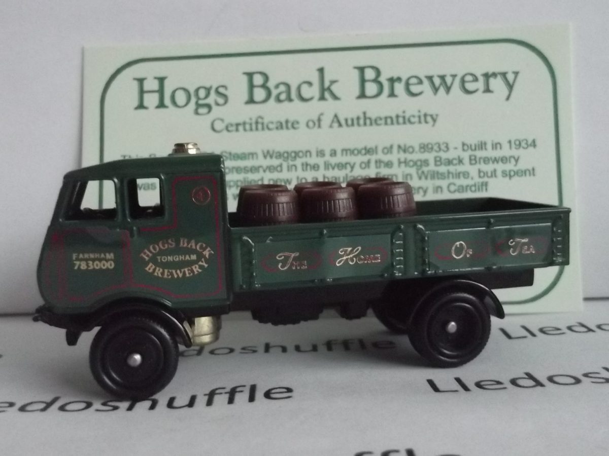 PV097, Code 3, Sentinel 4w Dropside Steam Wagon, Hogs Back Brewery ...