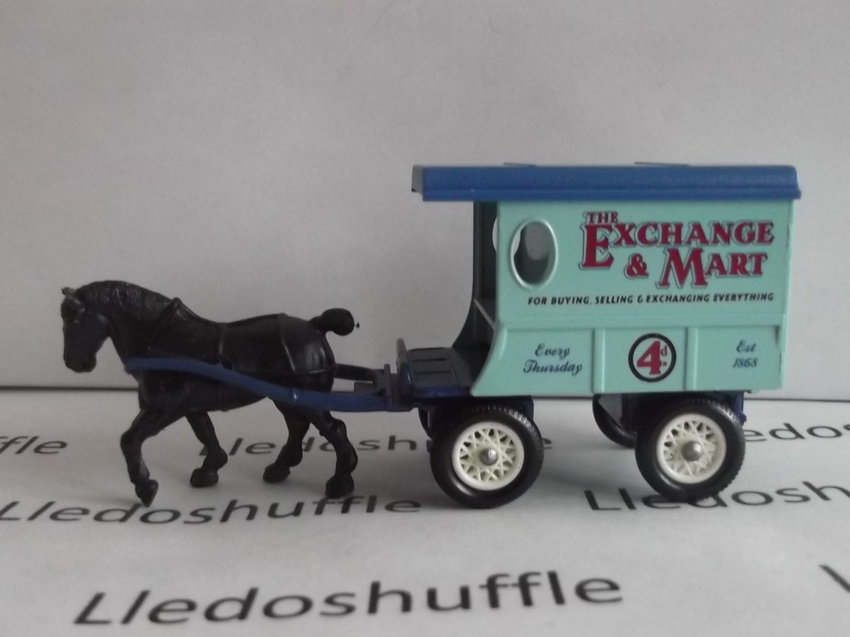 LP03003, Horse Drawn Delivery Van, Exchange & Mart – Lledoshuffle