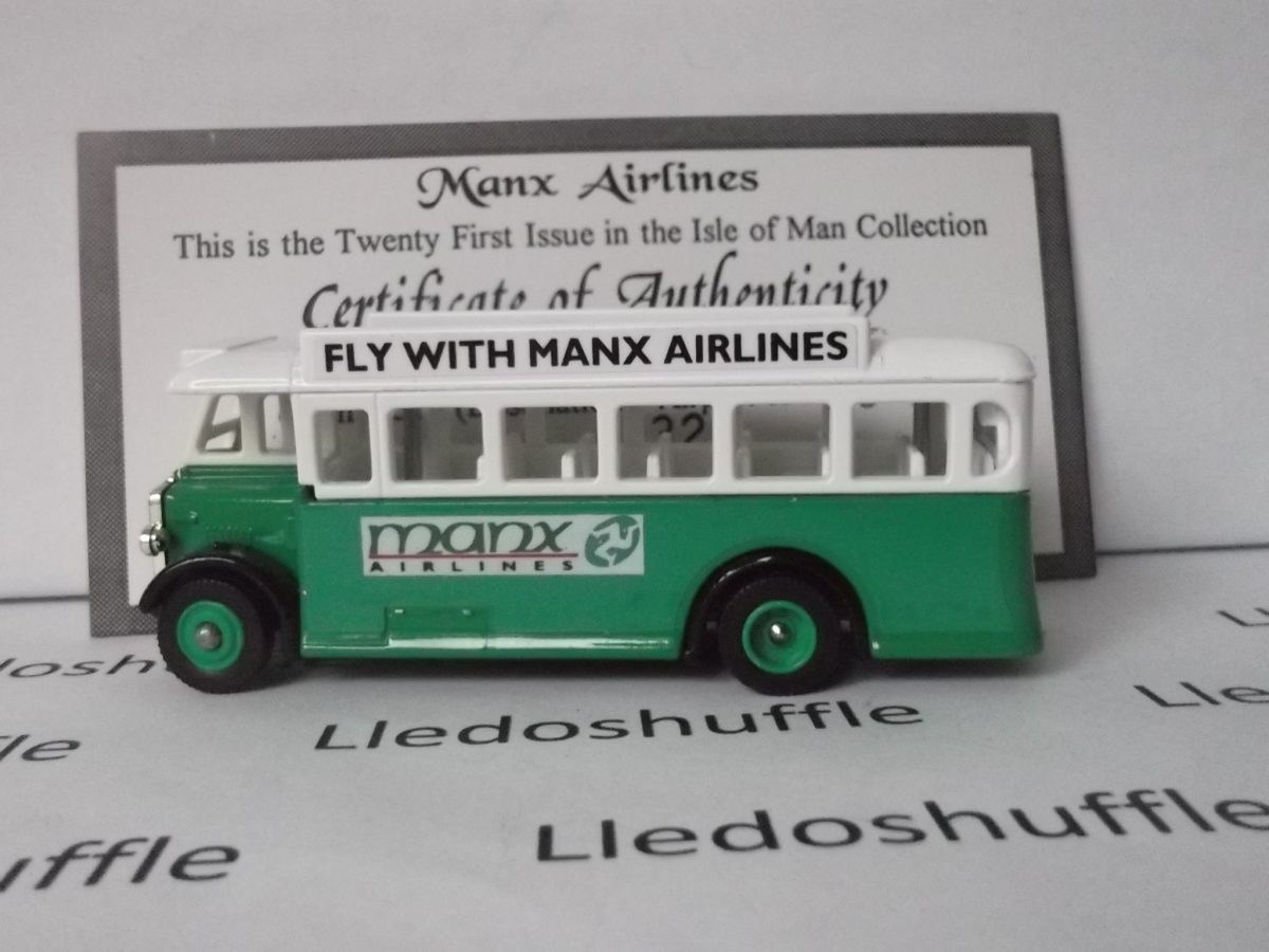 SP17057, AEC Regal Single Deck Bus, Manx Airlines, Fly with Manx ...