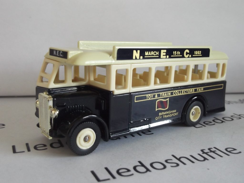 NEC Toy & Train Fair Bus Set, 3 piece set, AEC Regent Bus, AEC Regal ...