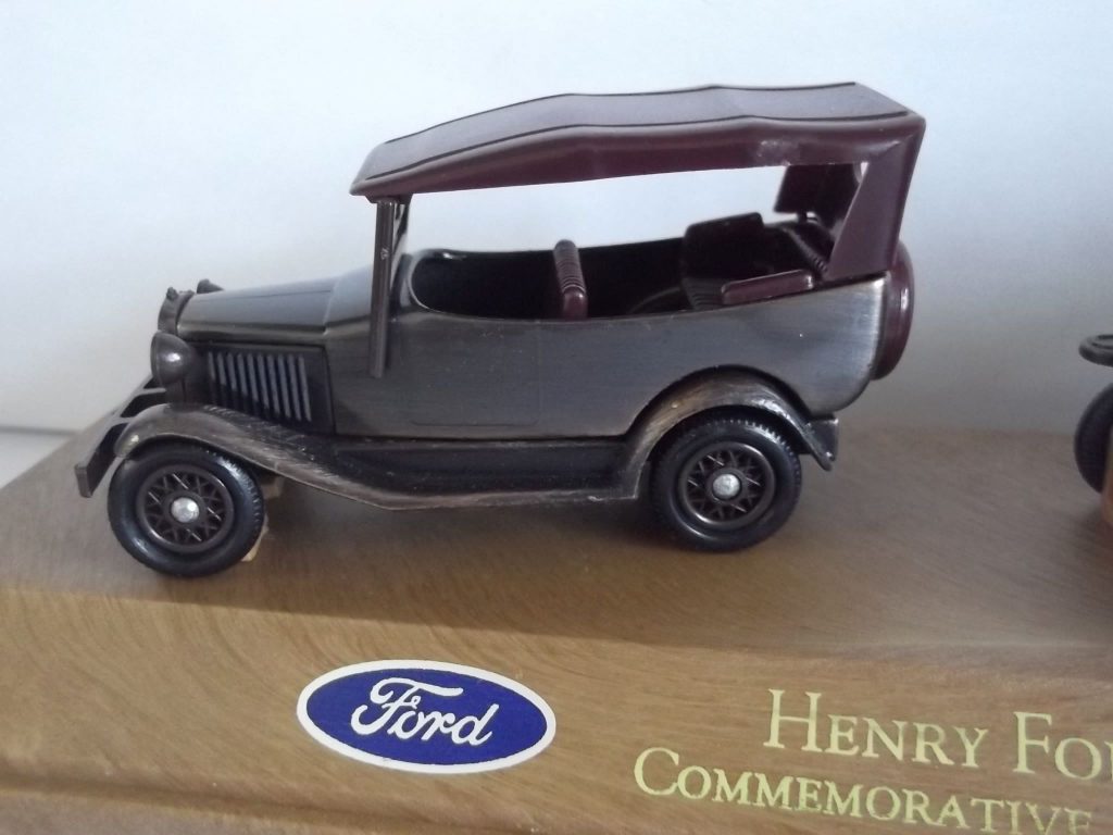 Henry Ford Commemorative Edition, 2 piece set, Model A Ford Car with ...