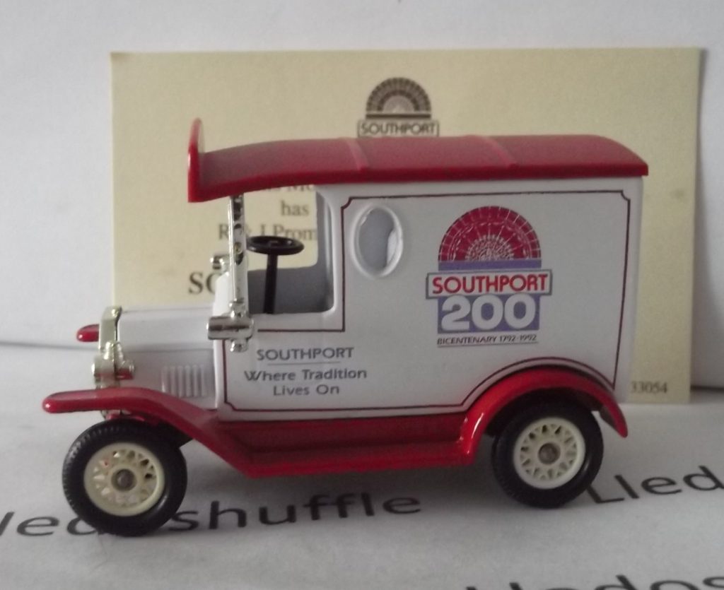 LP06466, Model T Ford Van, Southport 200, Bicentenary 1792-1992 – Lledo ...